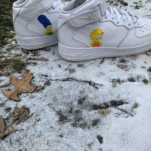 Nike | Shoes | Simpsons Custom Air Force | Poshmark